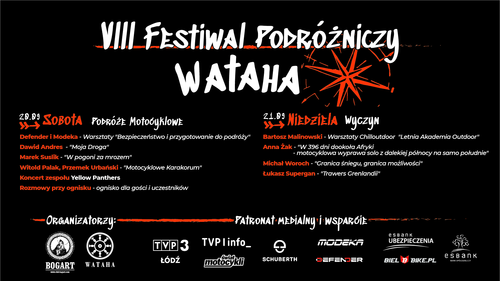 Klub muzyczny BOGART - Festiwal Podróżniczy Wataha 2025